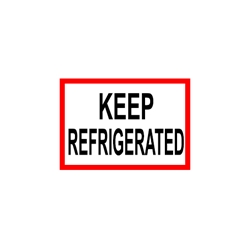 Buy 'Keep Refrigerated' Printed Labels Online | ABL Distribution